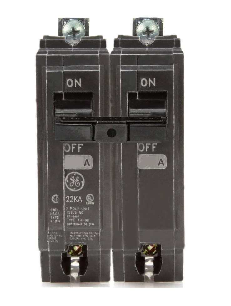 THHQB2140 - General Electric 40A 240V 2-Pole Q-Line Bolt-On Molded Case ...