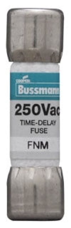 FNM-6/10 - Eaton Bussmann 6/10 Amp 250V Time Delay Midget Fuse Dual ...