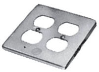 FSK2DR - Appleton 2-Gang Zinc Electroplated Steel Duplex Receptacle ...