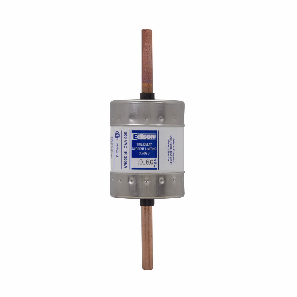 JDL600 - Edison Fuses 600A 600VAC Class J Time-Delay Current-Limiting ...