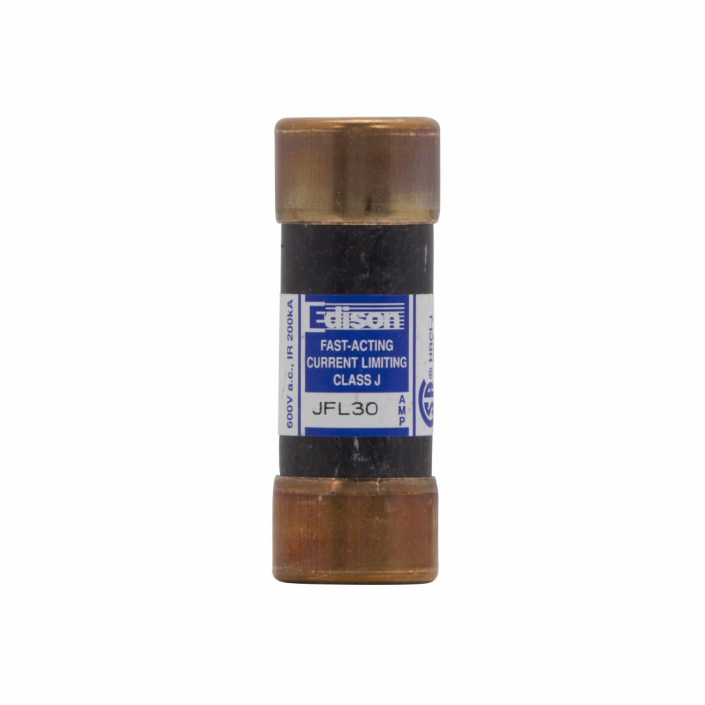 JFL30 - Edison Fuses 30A 600V Class J Low Voltage Fast Acting Fuse ...