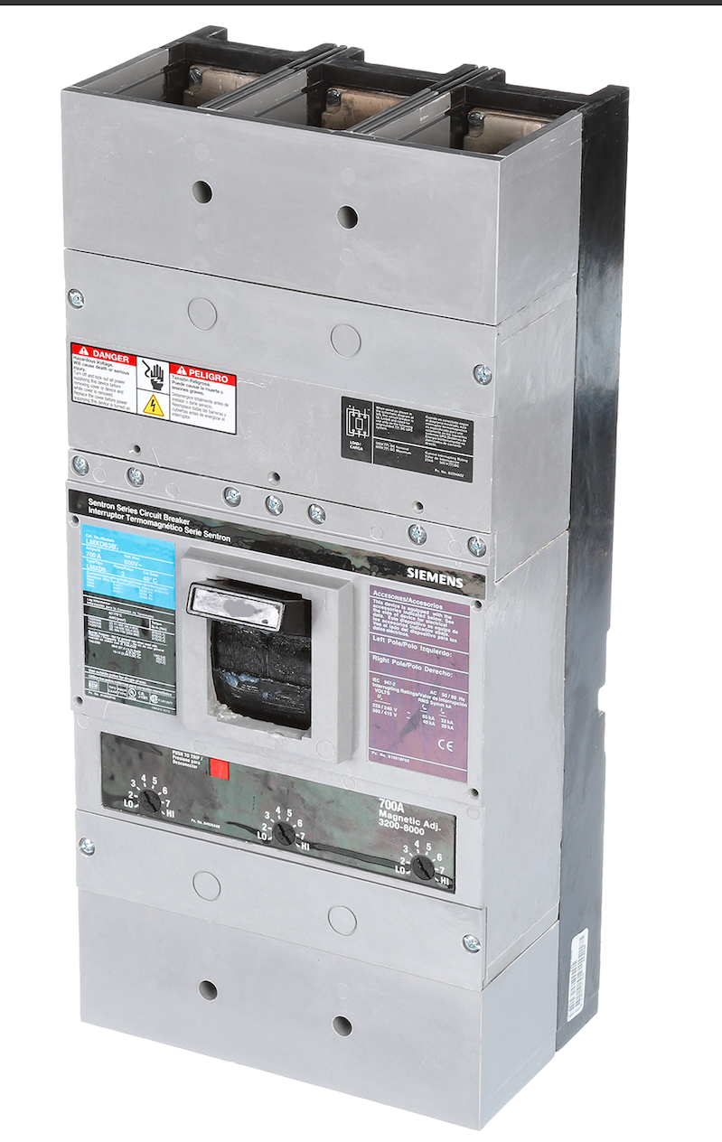 LMXD63B500 - Siemens 500A 600V 3 Pole Molded Case Circuit Breaker LMD ...