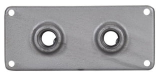 RSP33 - Crouse-Hinds 1" Trade Size 2-Hub Conduit Hub Plate, 8-1/2" x 4 ...