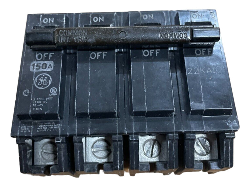 General Electric THQMV150 150A 2-Pole Plug-In Circuit Breaker 120V ...