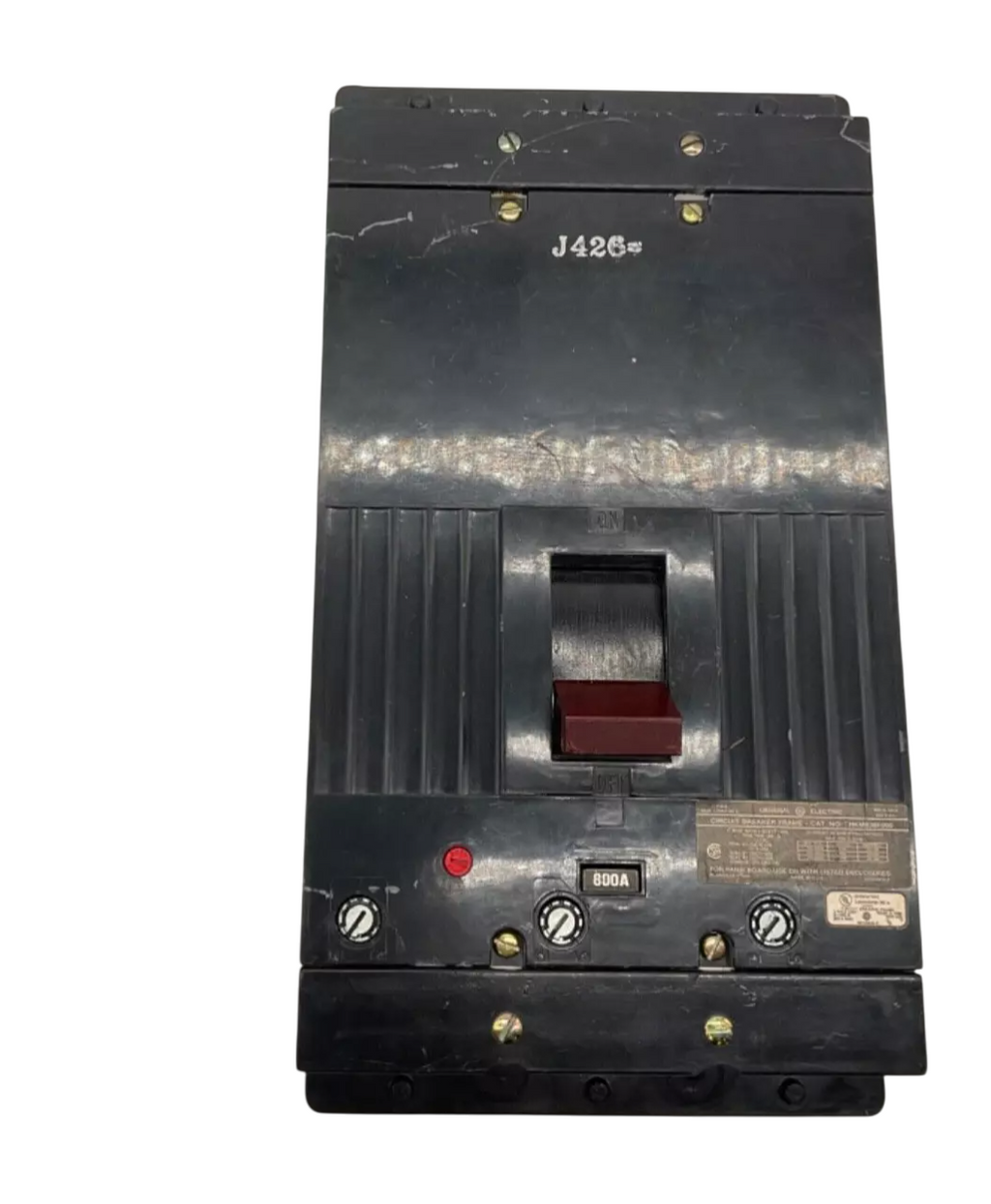 THKM836F000 - General Electric 800A 600V 3 Pole Molded Case Circuit ...