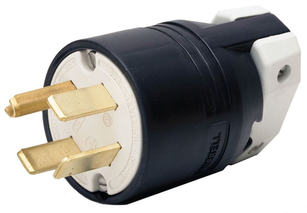 HBL9461C - Hubbell 60A 125/250V 3-Pole 4-Wire Grounding Heavy Duty ...