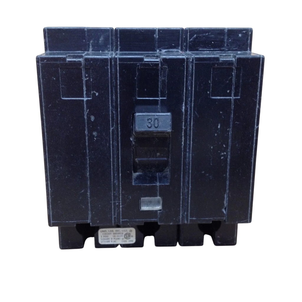 EH34030 - Square D EH Series 30A 3 Pole 480V Plug-On Thermal Magnetic ...