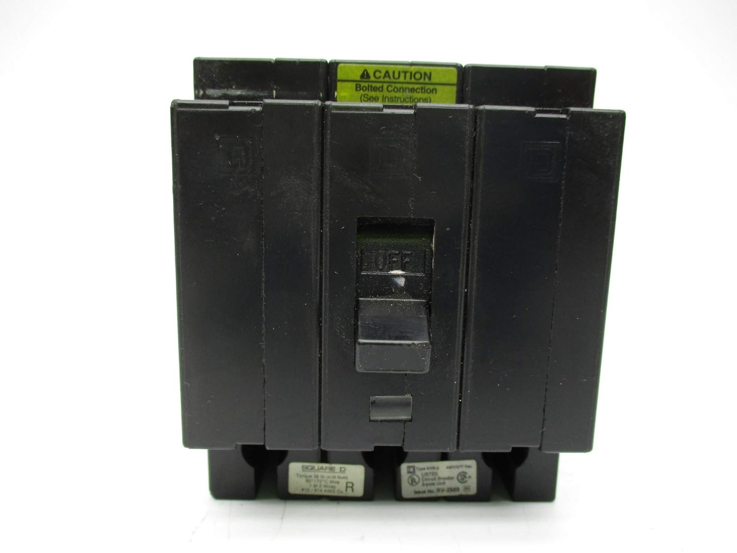 EHB34020PL - Square D 20A 480V 3 Pole Thermal Magnetic Circuit Breaker ...