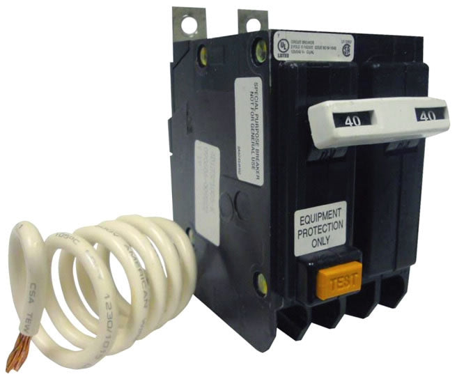 QBGFEP2040 - Cutler Hammer 40A 120/240V Two-Pole Ground Fault Circuit ...