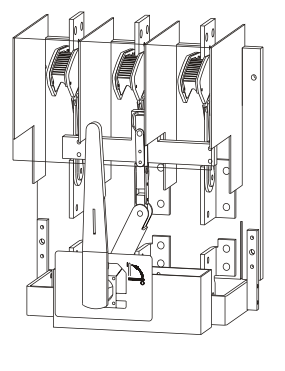 VT368 - Boltswitch 1200A 600V 3-Pole Fusible Safety Disconnect Switch ...